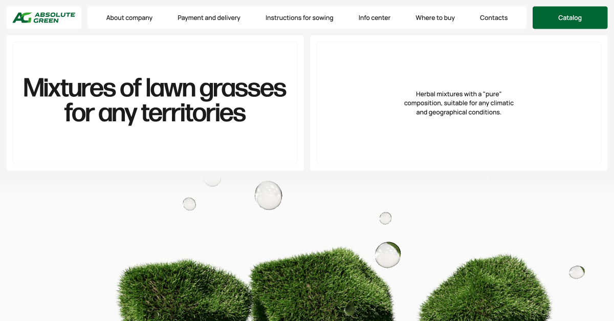 Absolute Green Website – Pickselverse